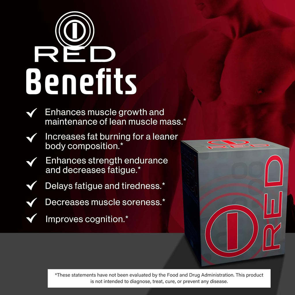 bHIP Red For Men pre-workout supplement