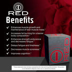 bHIP Red For Men pre-workout supplement