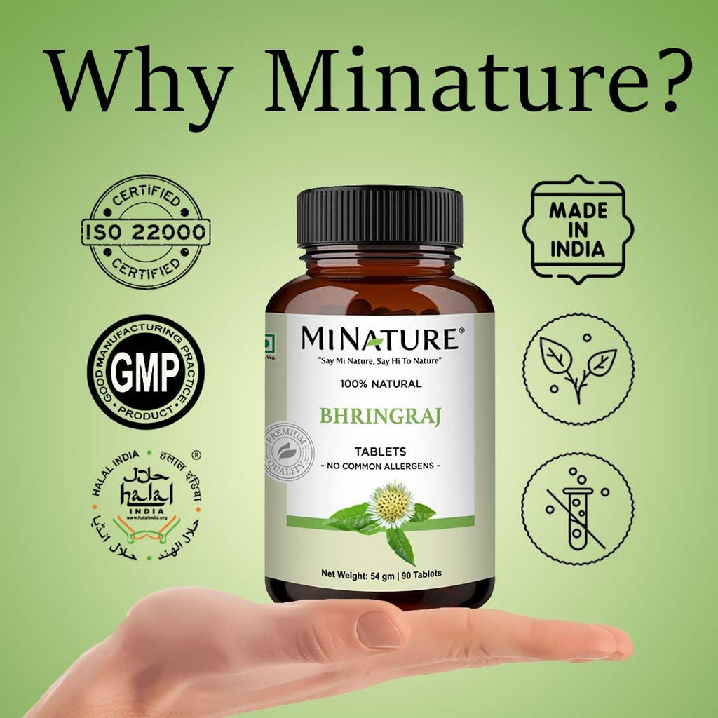 Bhringraj tablets for overall vitality