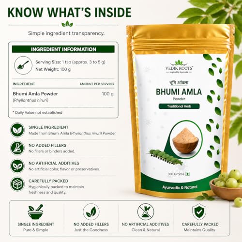 Bhumi Amla Powder for healthy metabolism