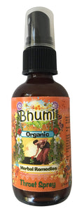 Bhumi organic throat spray benefits