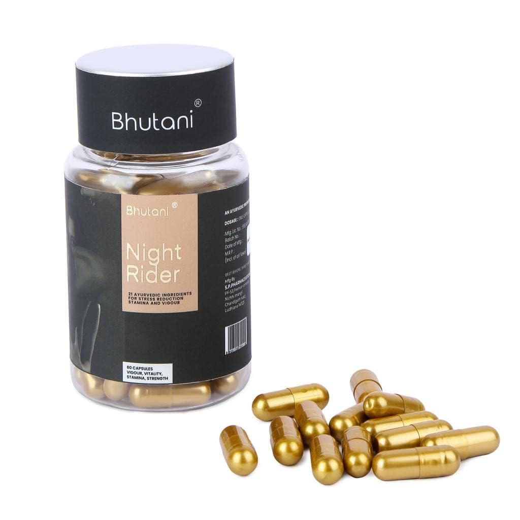 Bhutani Night Rider energy support supplements