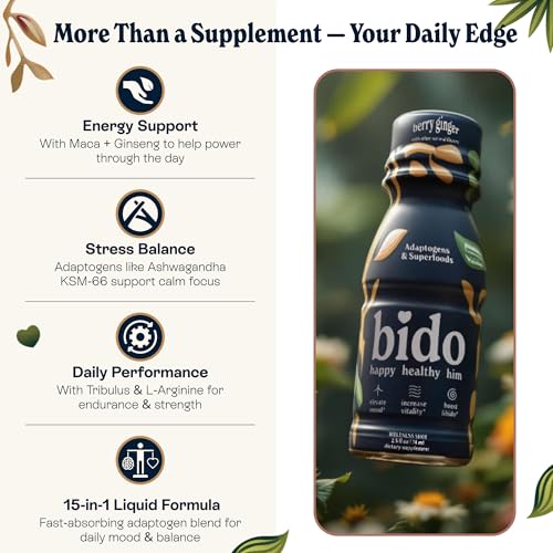 Bido herbal drink for enhanced performance
