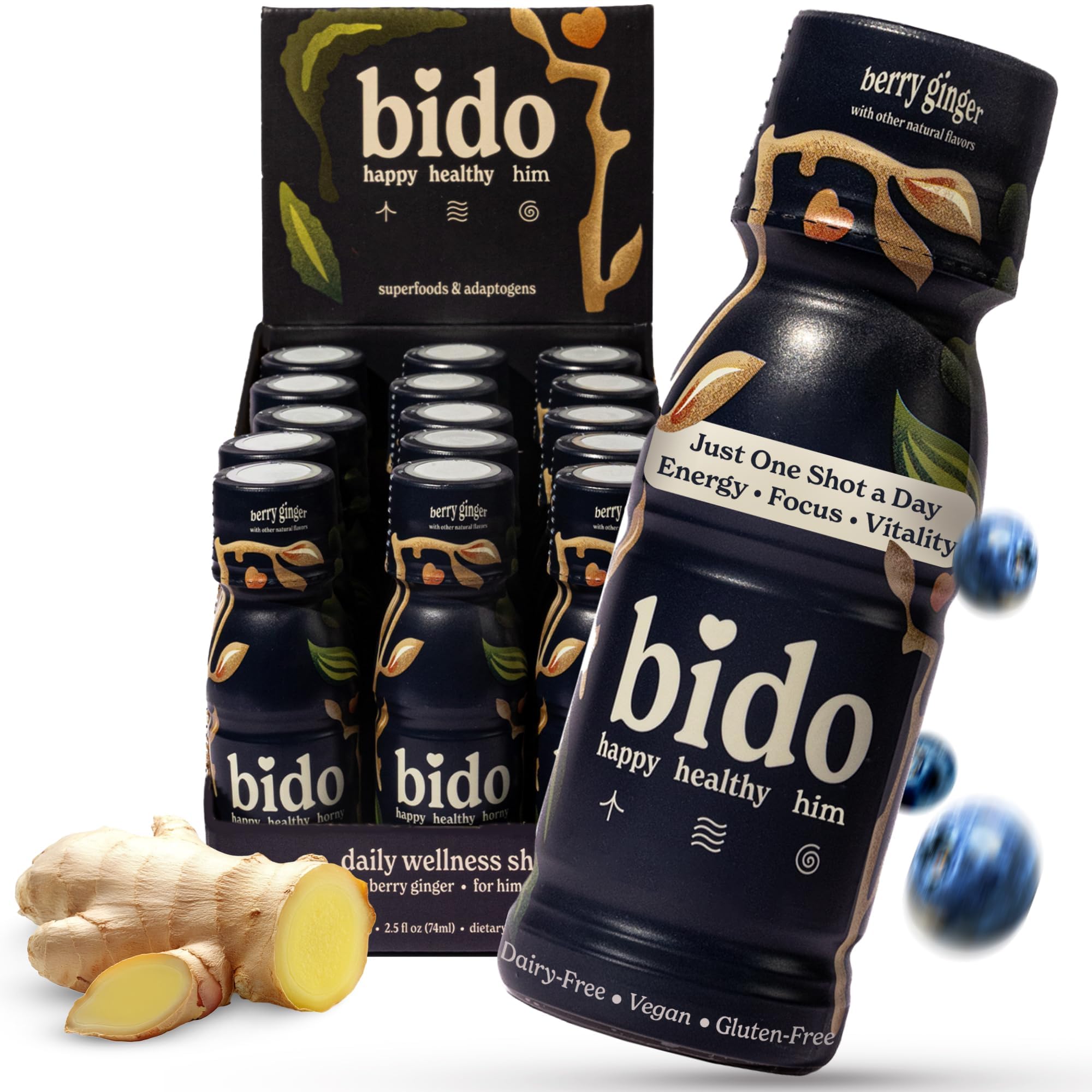 Bido horny goat weed drink for energy