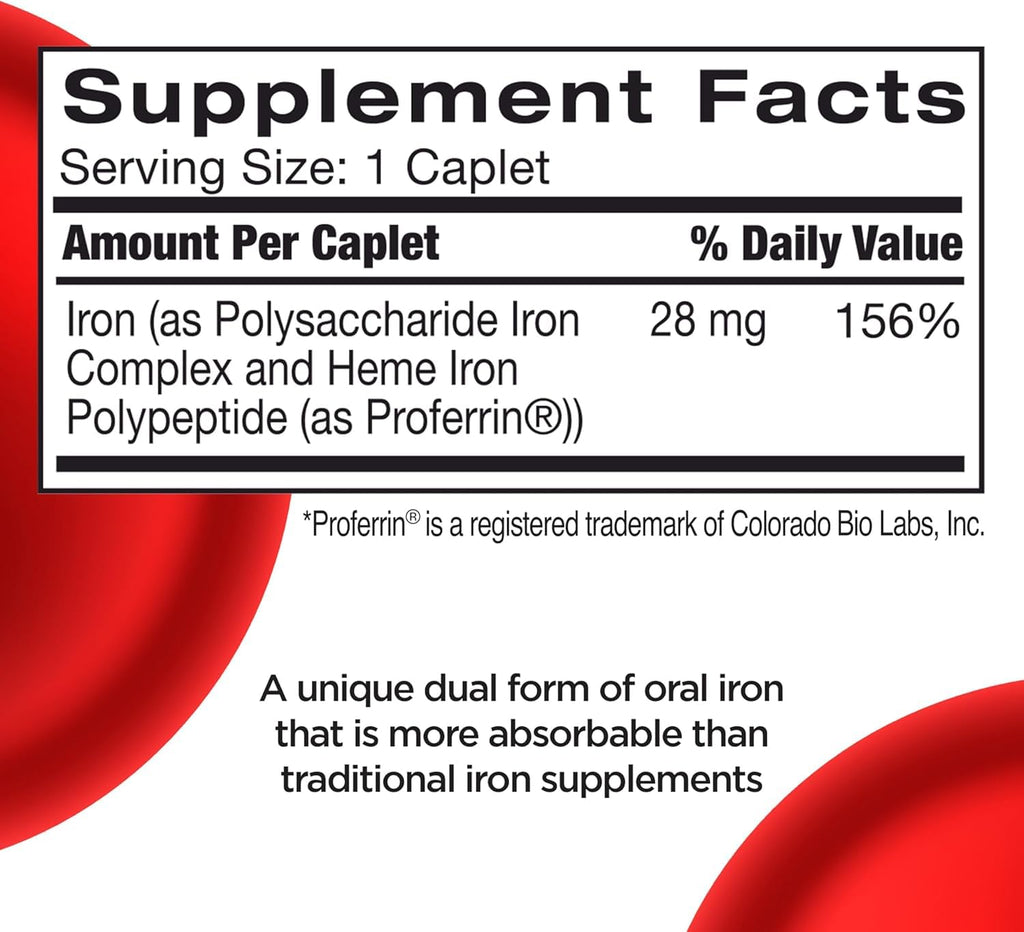 bifera iron caplets for energy