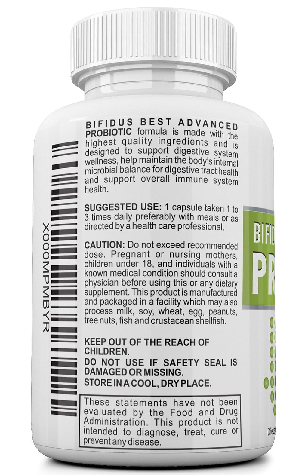 Bifidus Best 50 billion cfu probiotics