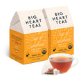Big Heart ginger turmeric tea bags