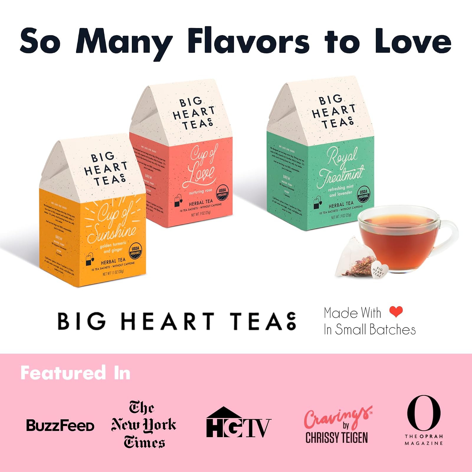 Big Heart Tea Co. energizing blend