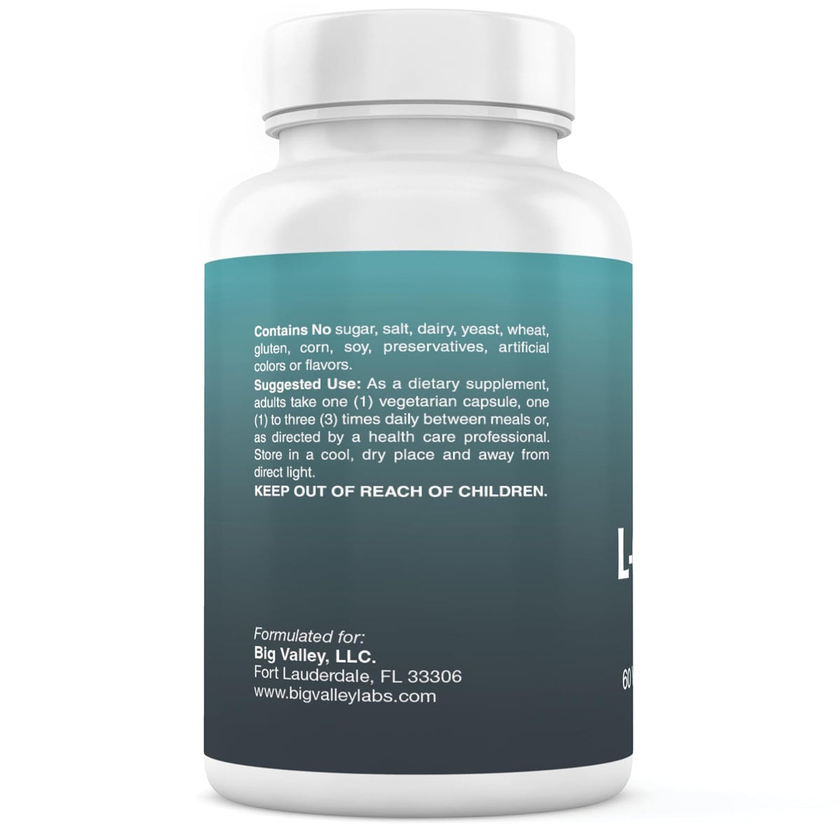 Big Valley Labs amino acid supplement