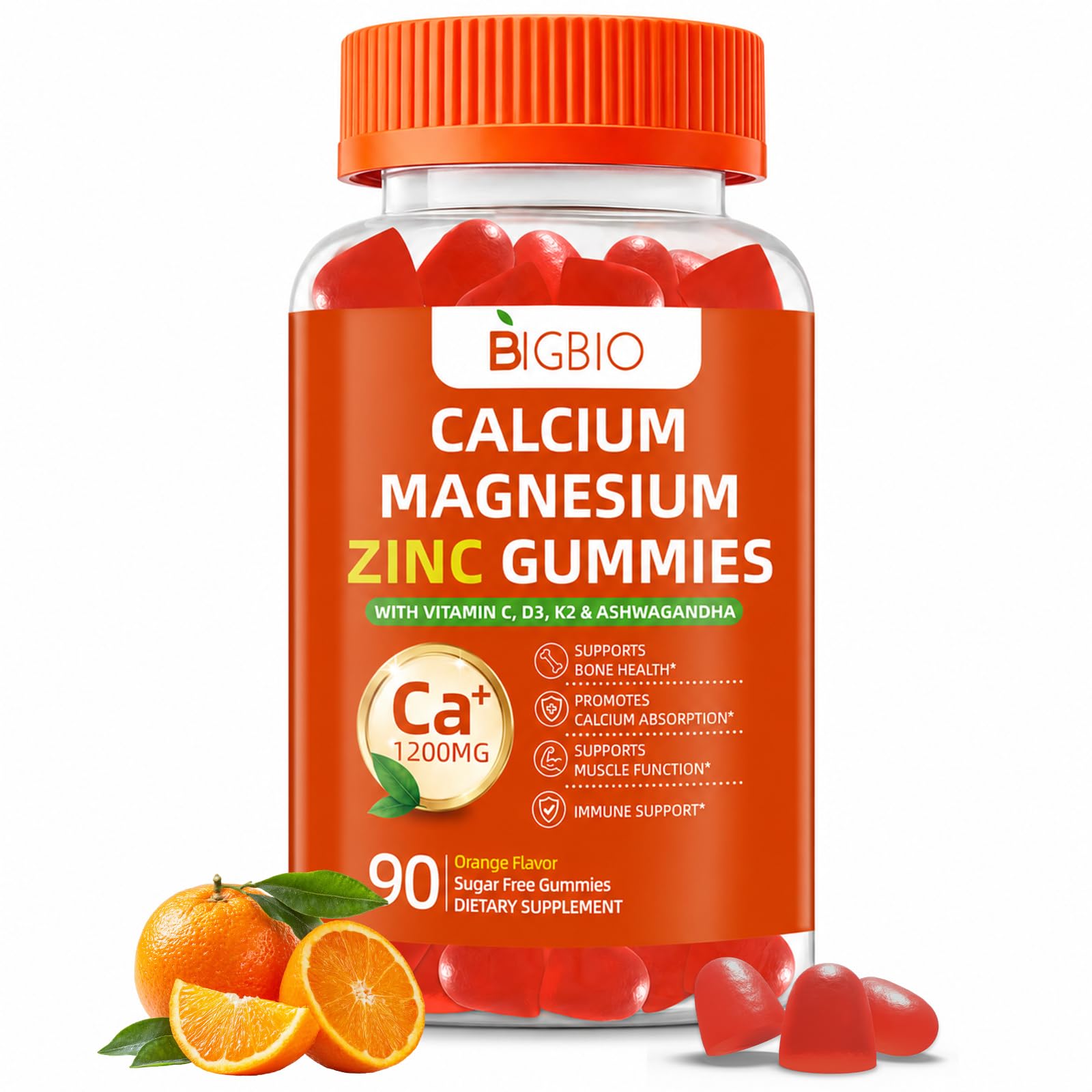 BIGBIO calcium gummies for adults
