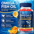BIGBIO fish oil gummies with DHA and EPA