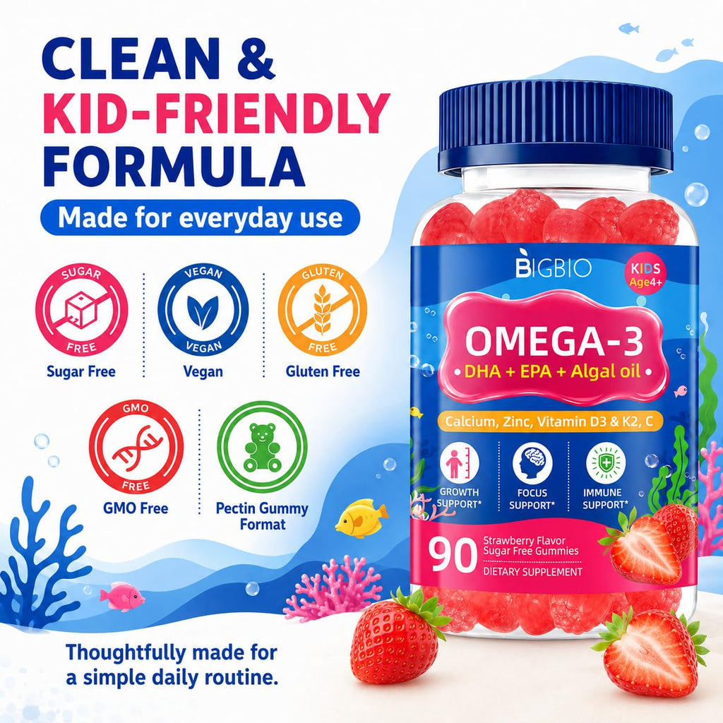 BIGBIO multivitamins for children