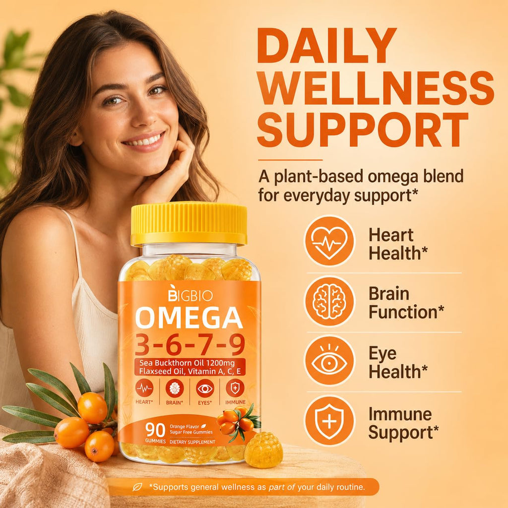 BIGBIO Omega gummy supplements