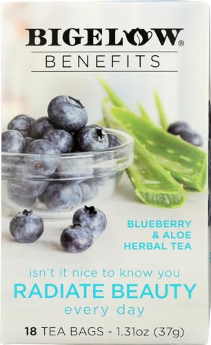 Bigelow Blueberry Aloe Tea benefits