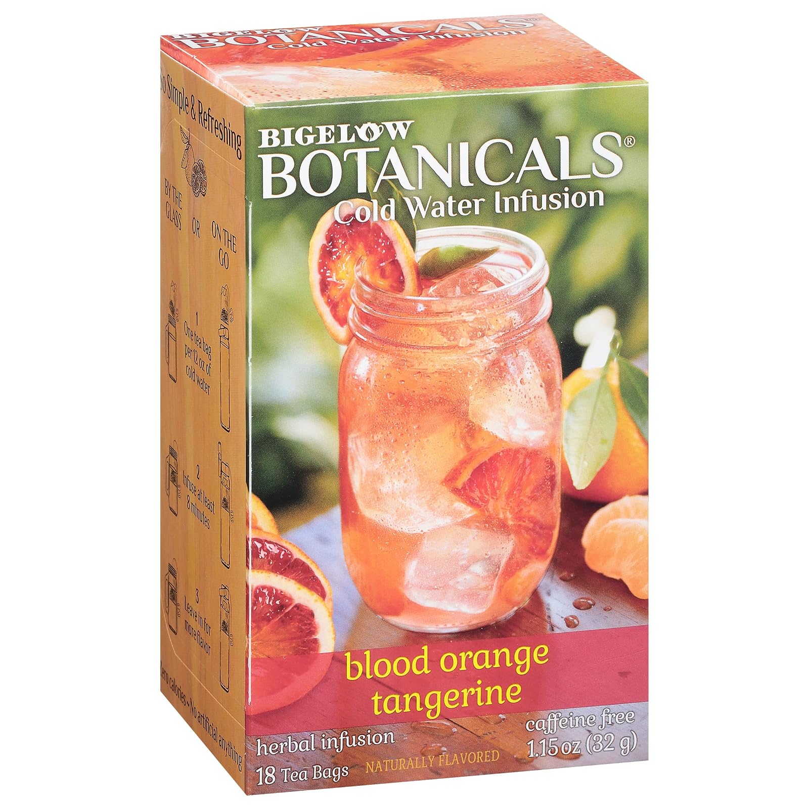 Bigelow Botanicals blood orange herbal tea