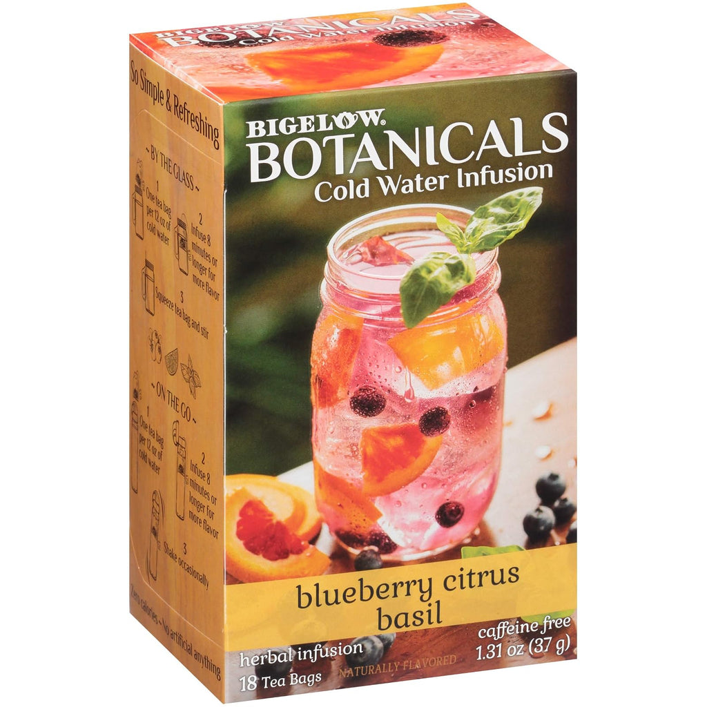 Bigelow Botanicals blueberry herbal tea