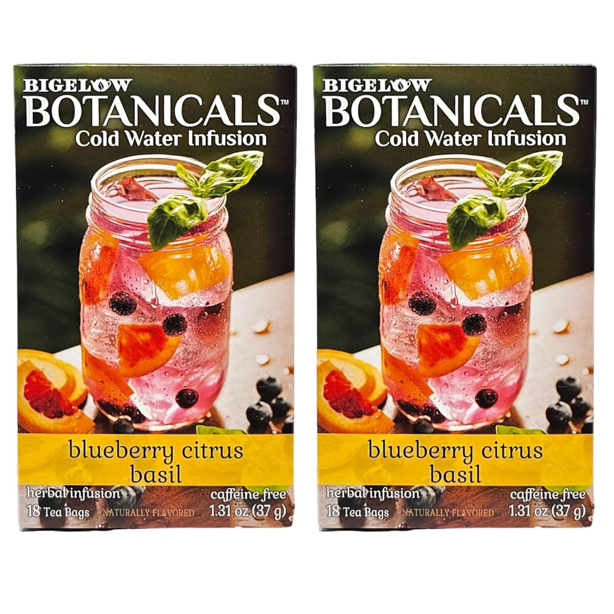 Bigelow Botanicals blueberry herbal tea