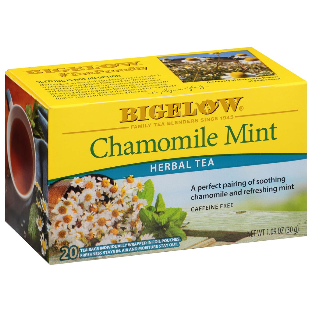 Bigelow chamomile mint herbal tea bags