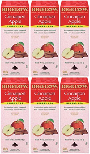 Bigelow cinnamon apple herbal tea bags