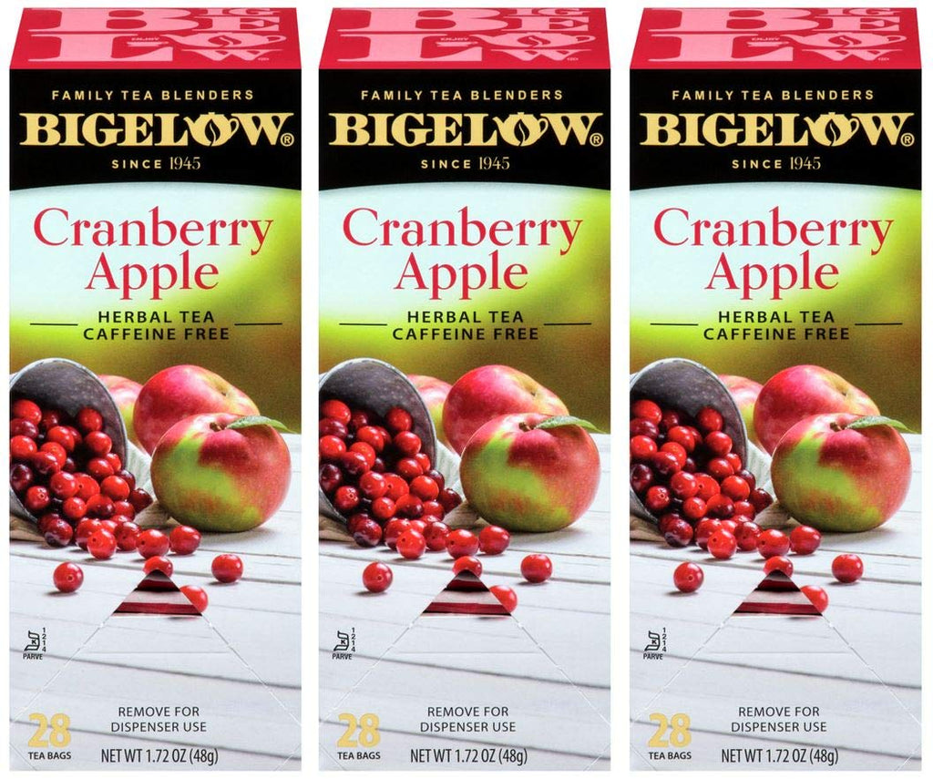 Bigelow cranberry apple herbal tea bags