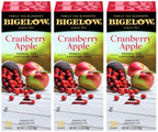 Bigelow cranberry apple herbal tea bags