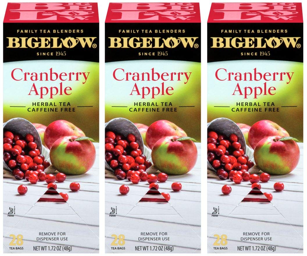 Bigelow cranberry apple herbal tea bags