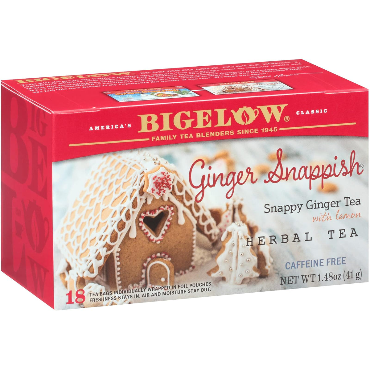 Bigelow ginger herbal tea bags