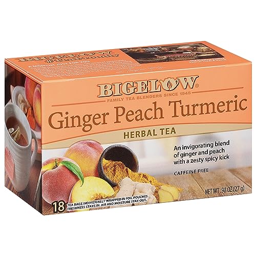 Bigelow ginger peach herbal tea