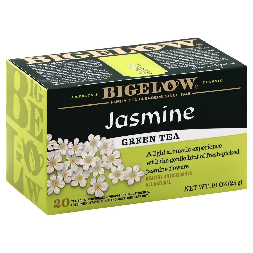 Bigelow green jasmine tea bags