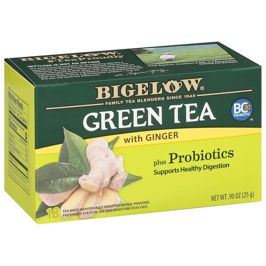 Bigelow green tea with ginger