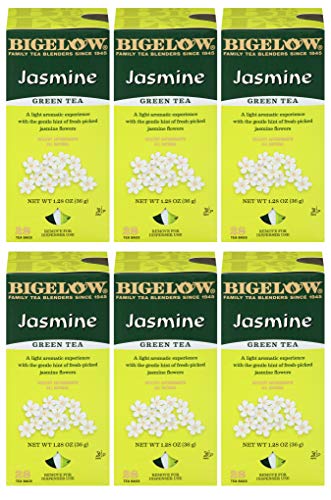 bigelow green tea with jasmine bags