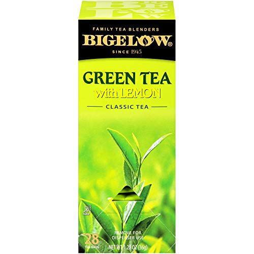 Bigelow green tea with lemon bags