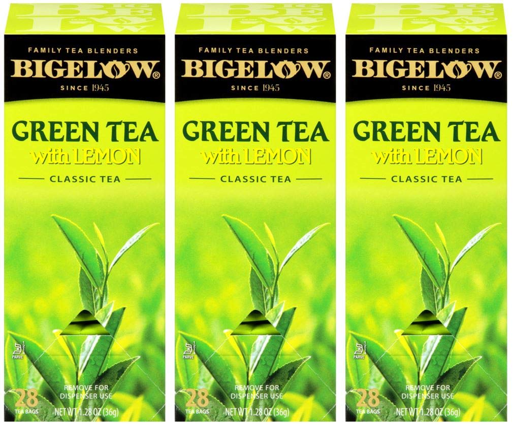 Bigelow green tea with lemon bags