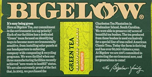 Bigelow herbal green tea benefits