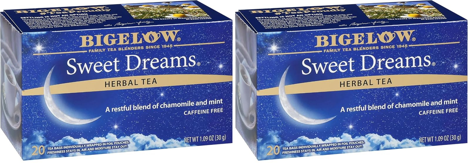 Bigelow herbal tea for relaxation