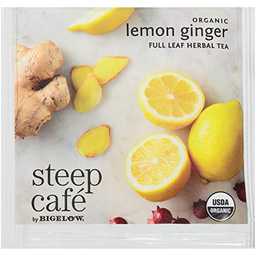 Bigelow herbal tea lemon ginger bags