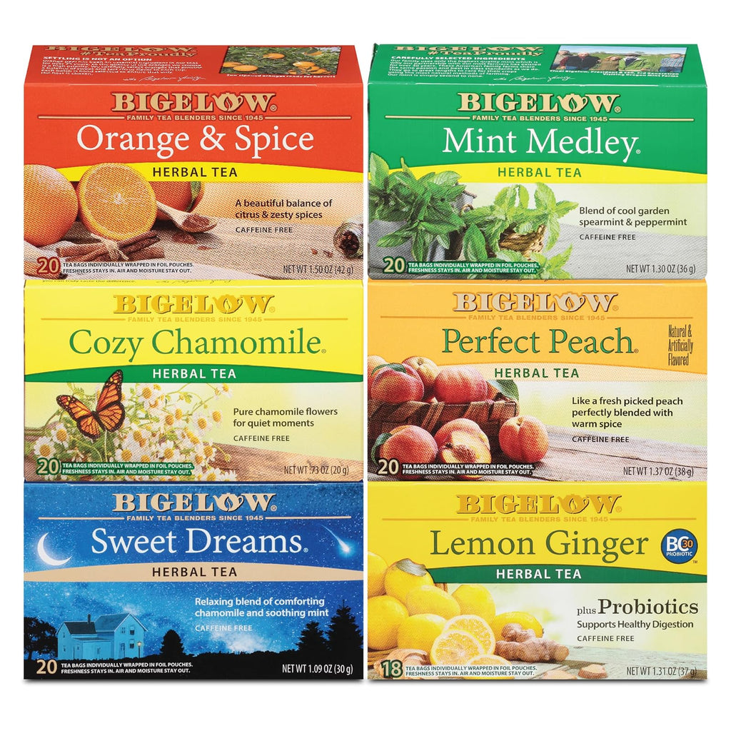 Bigelow herbal tea variety pack