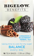 Bigelow herbal tea with cinnamon