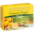 Bigelow herbal tea with ginger