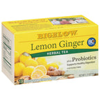 Bigelow herbal tea with probiotics