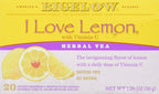 Bigelow I Love Lemon herbal tea bags