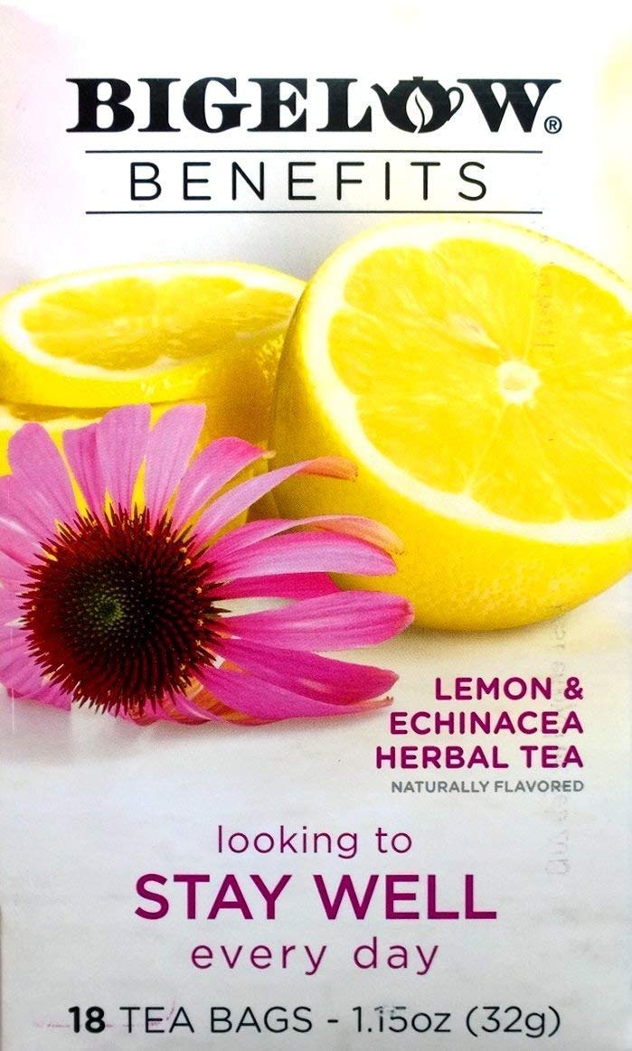 Bigelow Lemon Echinacea herbal tea bags