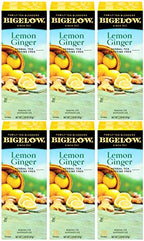 Bigelow lemon ginger herbal tea bags