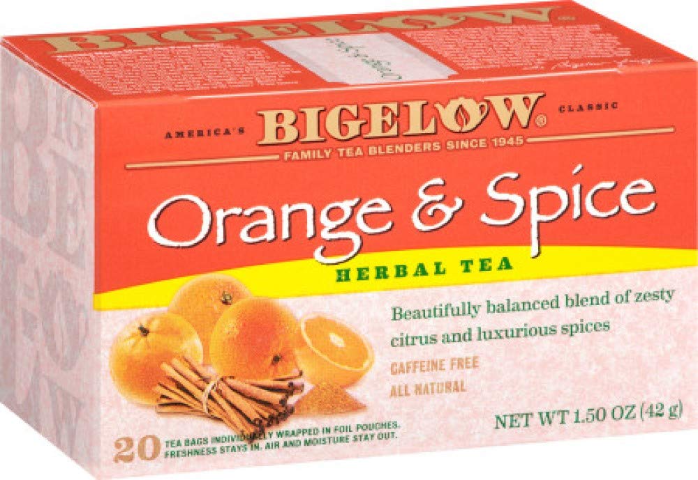 Bigelow orange and spice herbal tea