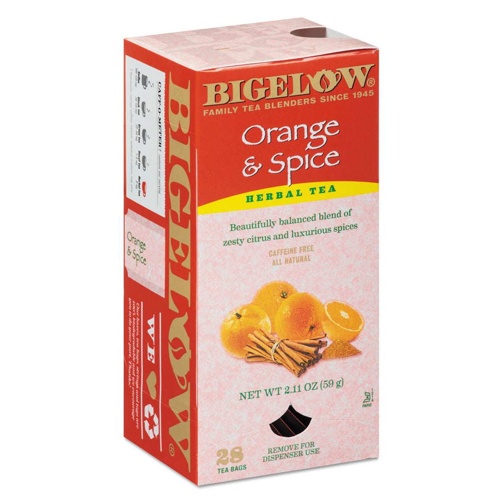 Bigelow orange and spice herbal tea