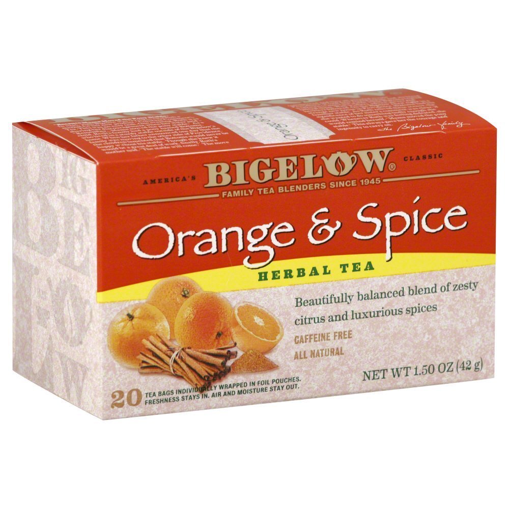 Bigelow Orange and Spice herbal tea