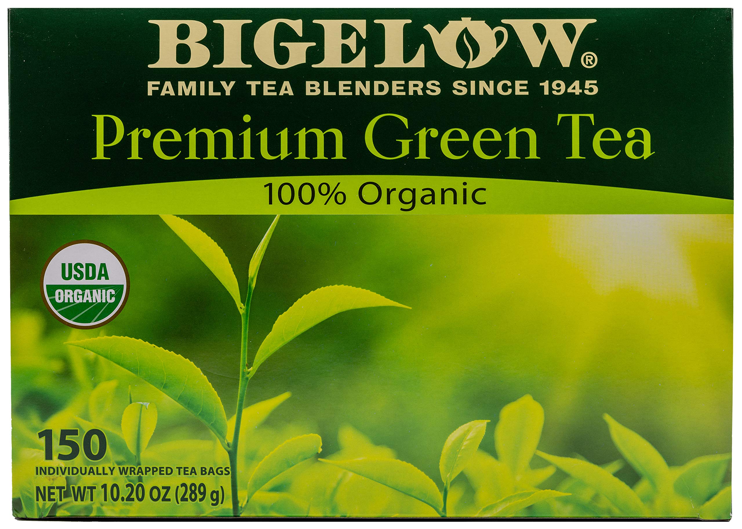 Bigelow organic green tea bags