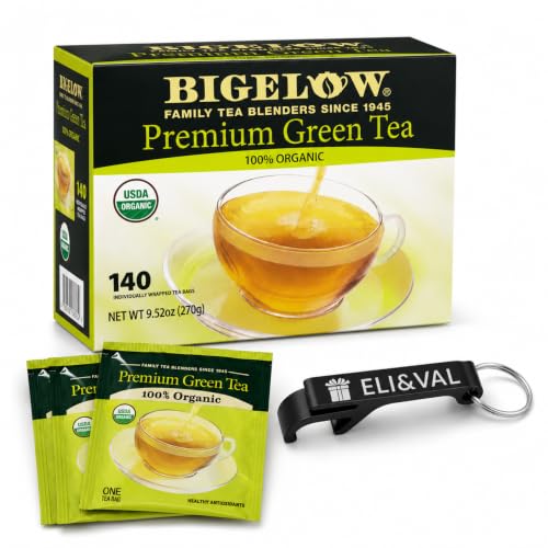 Bigelow organic green tea gift set