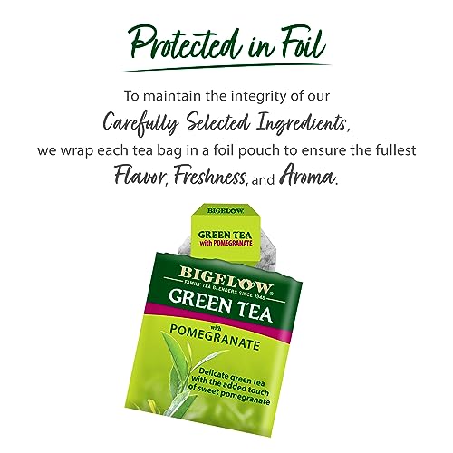 bigelow pomegranate green tea flavour