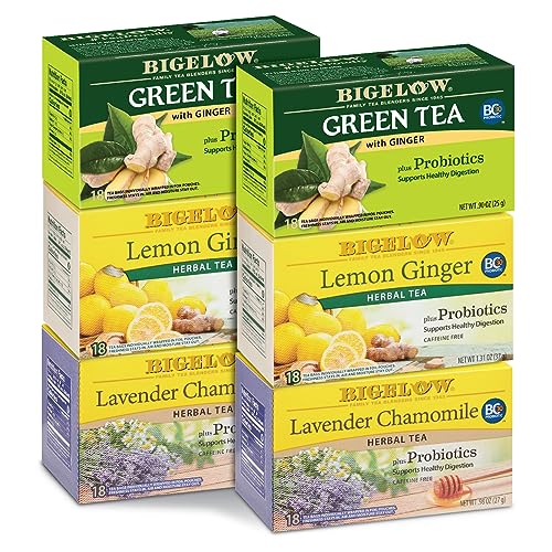 Bigelow probiotic herbal tea variety